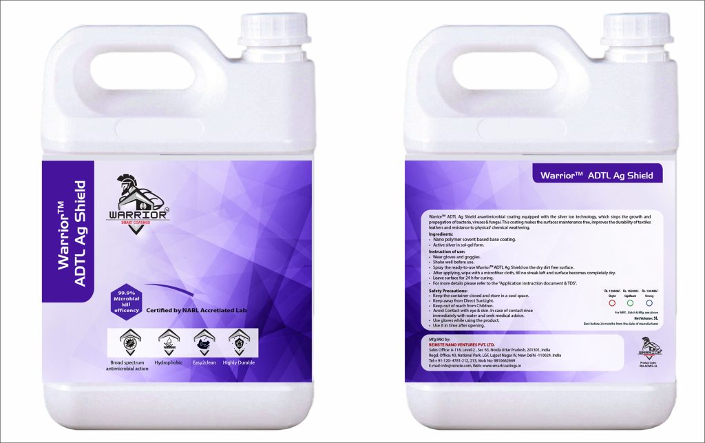 Warrior ADTL Ag Shield (L) - Nanotechnology Smart Coatings in India